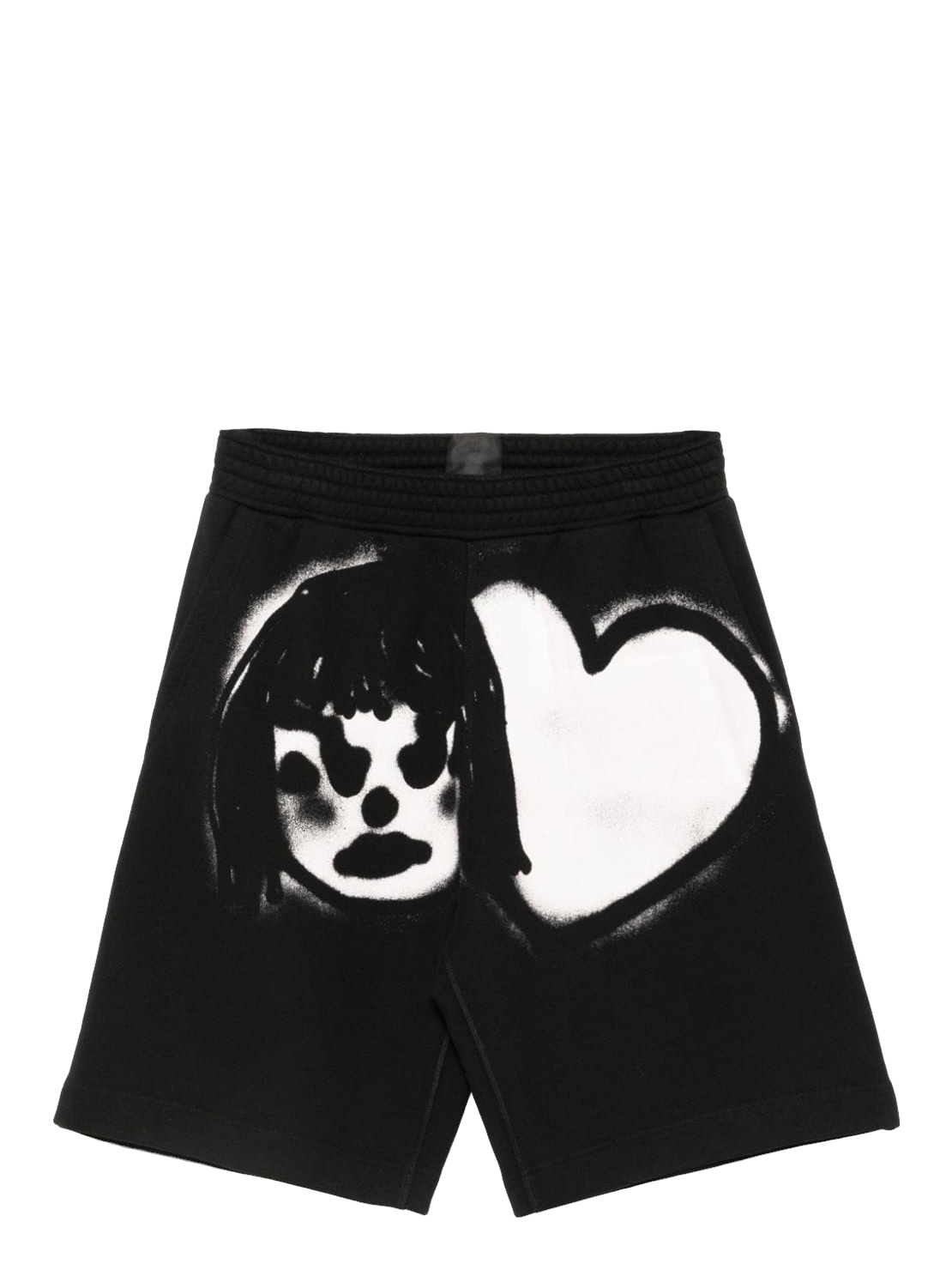 GIVENCHY Givenchy Graffiti Print Shorts