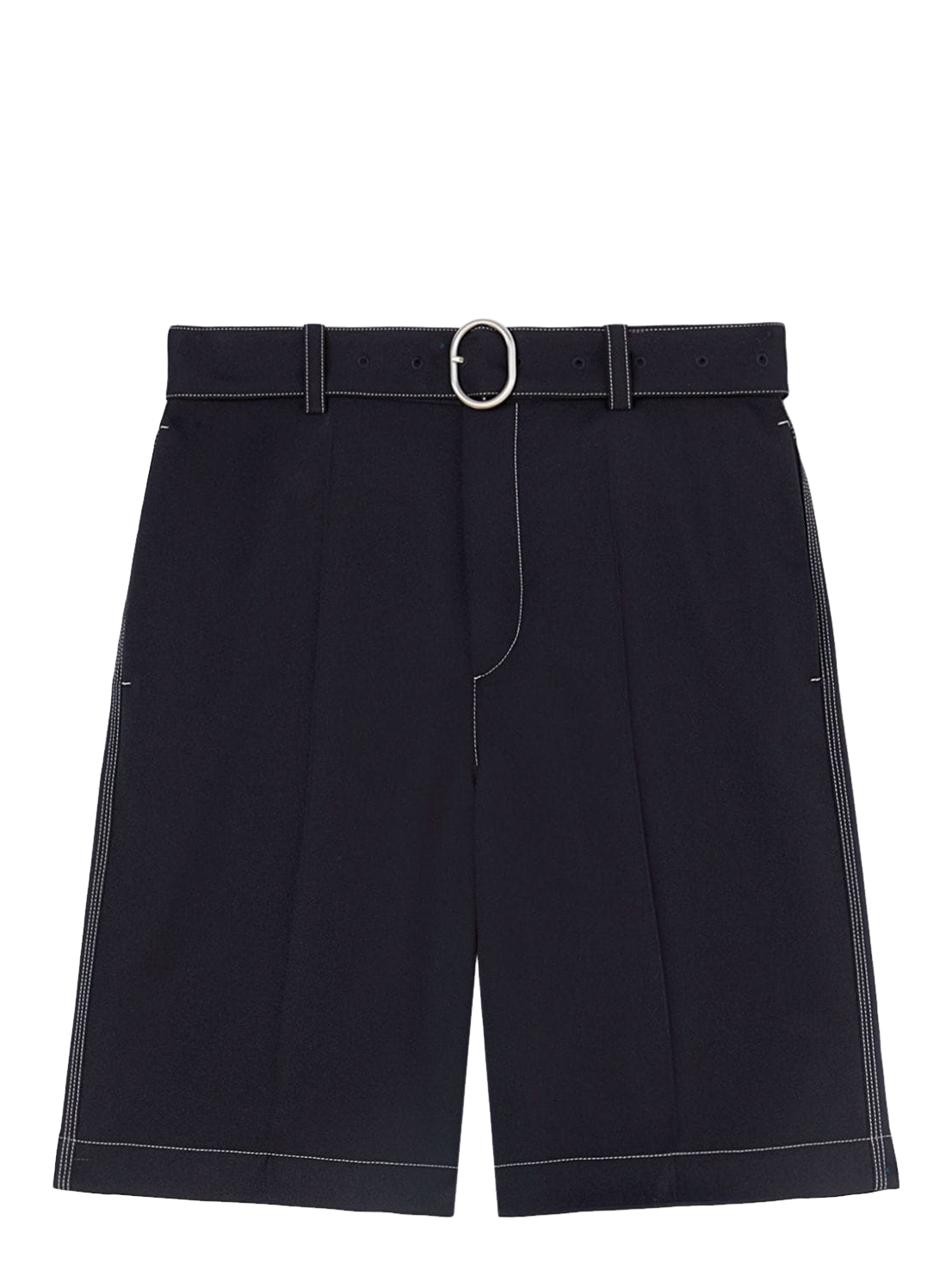 JIL SANDER Jil Sander Belted Knee-Length Shorts