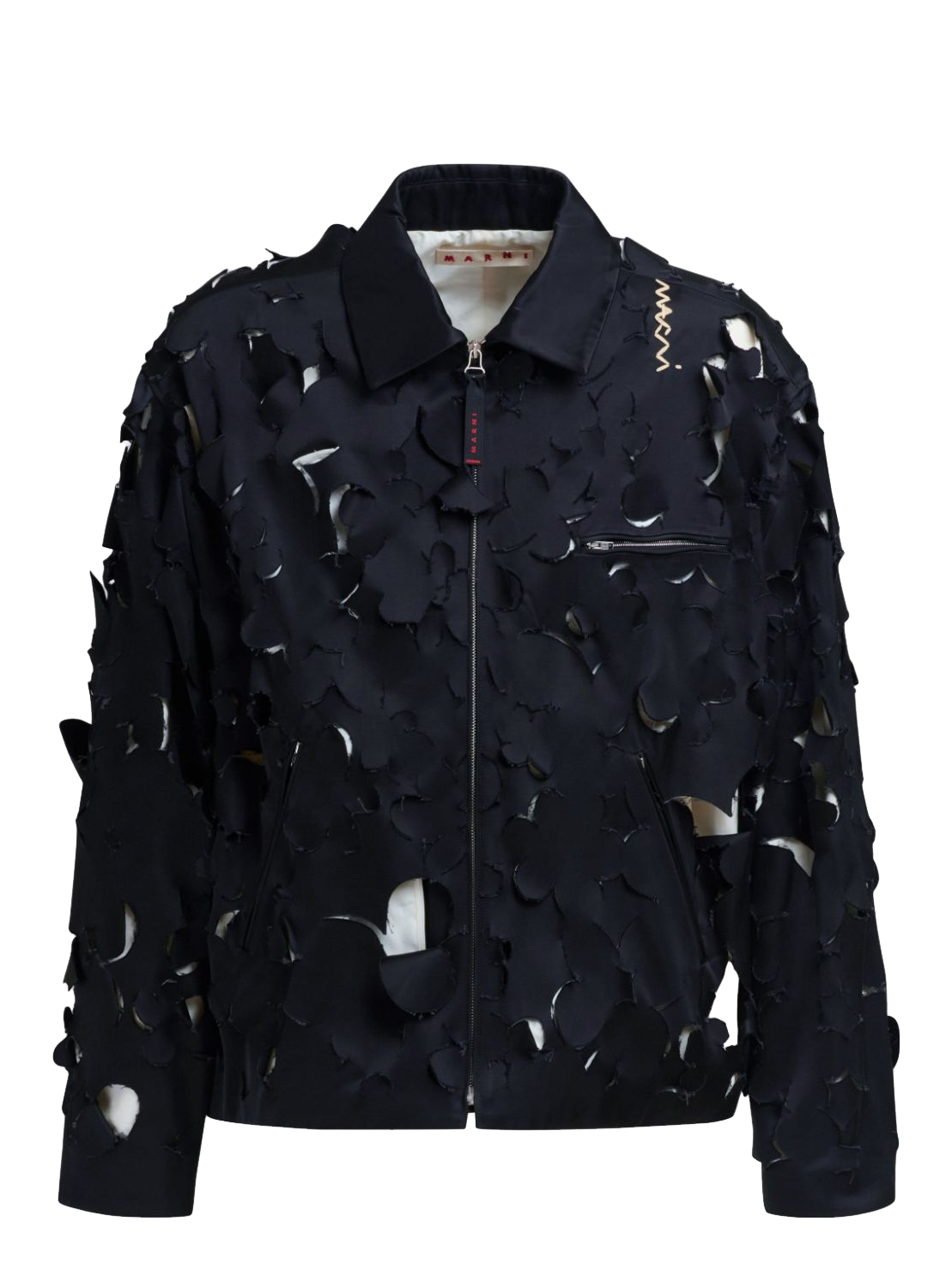 MARNI Marni cut-out bomber jacket