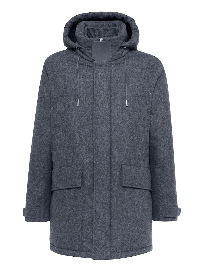 ZEGNA Zegna Wool Down Coat
