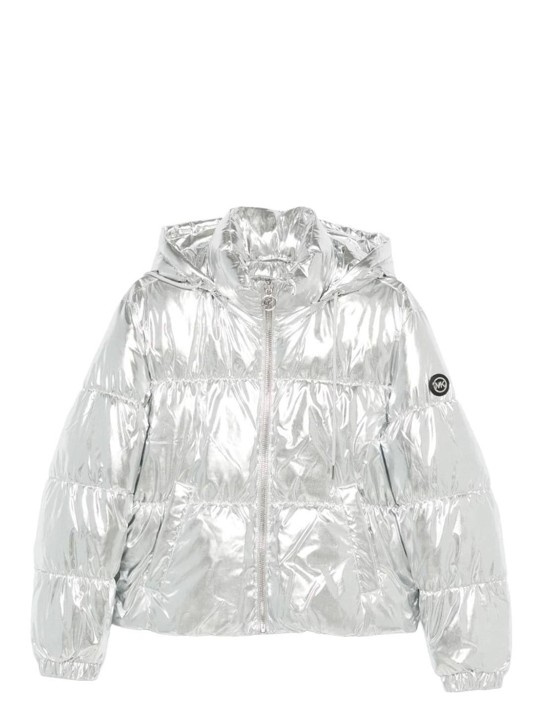 MICHAEL KORS MICHAEL Michael Kors Metallic Puffer Jacket