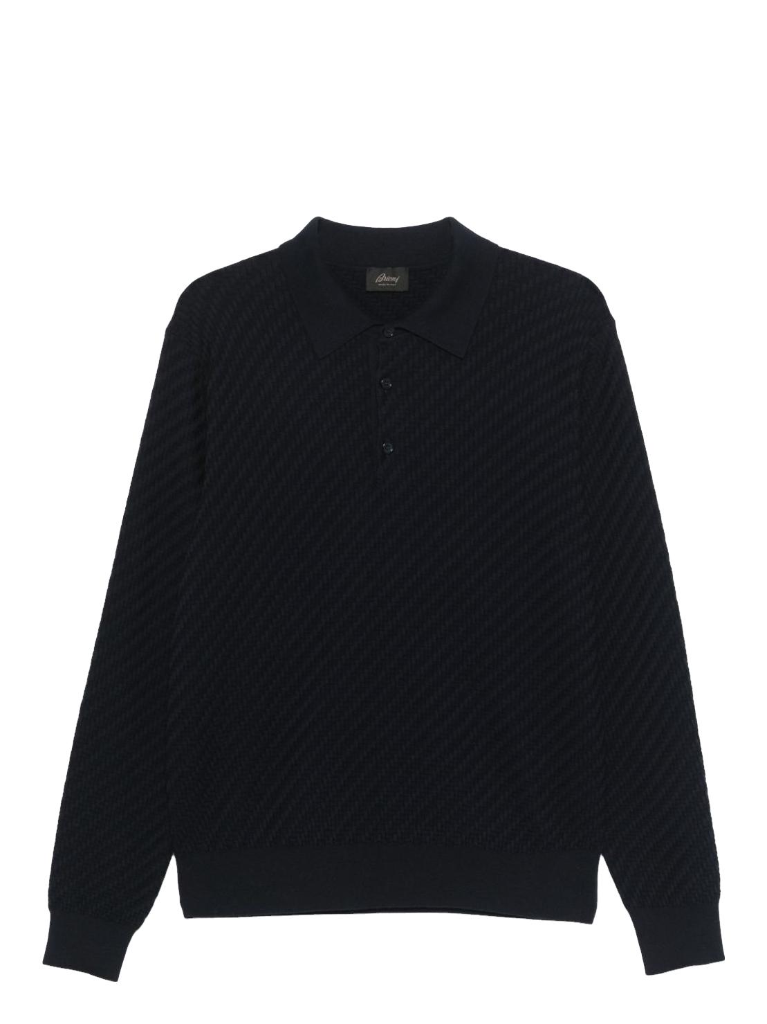 BRIONI trama polo shirt