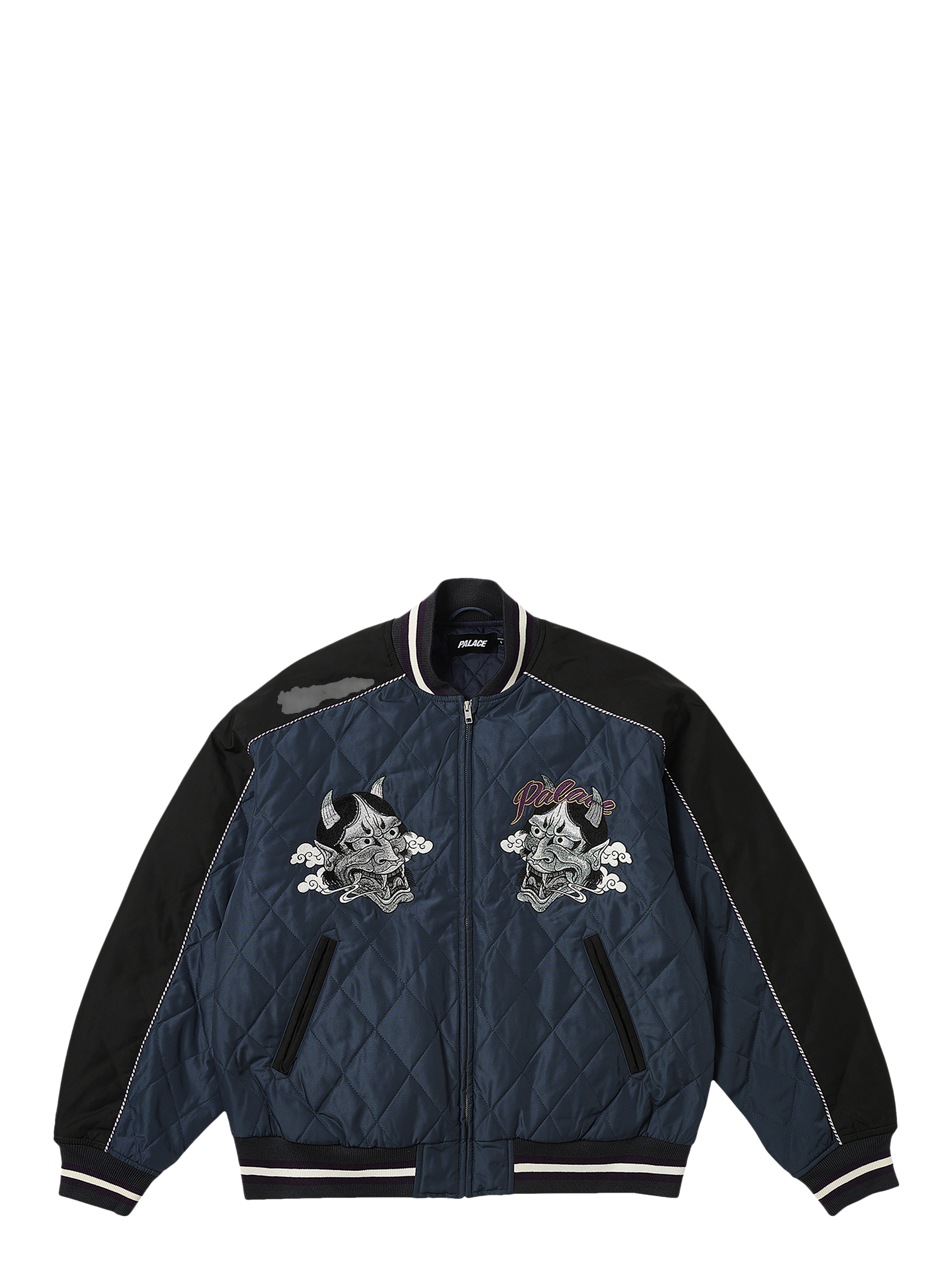 Palace Festival Bomber Jacket - Black | Editorialist