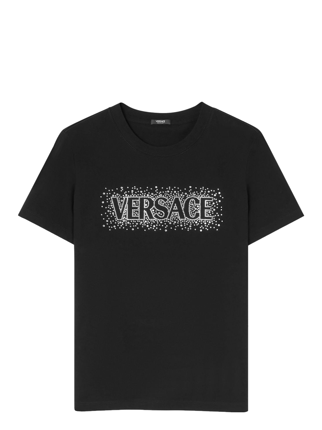 VERSACE Logo Embellished Miniskirt