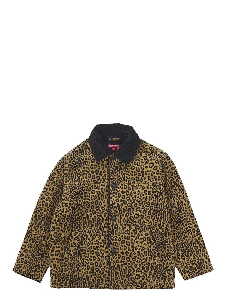Supreme Schott Leather Car Coat - Black | Editorialist