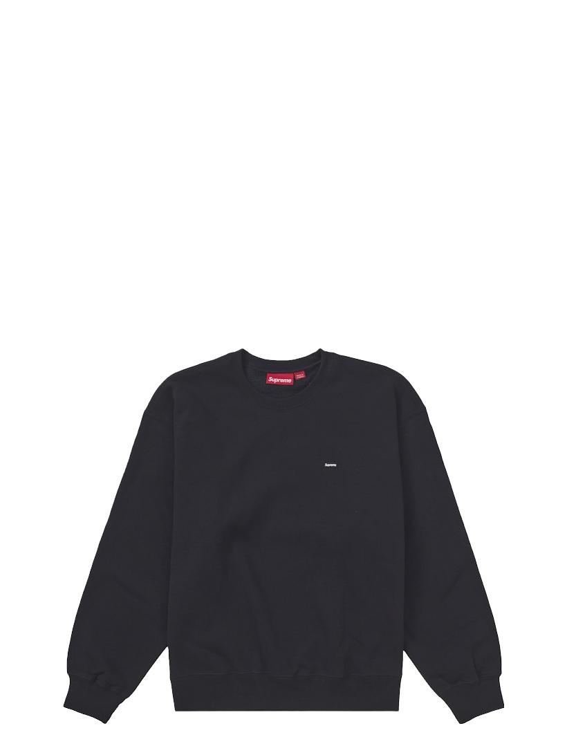 Supreme Small Box Crewneck Sweatshirt - Black | Editorialist