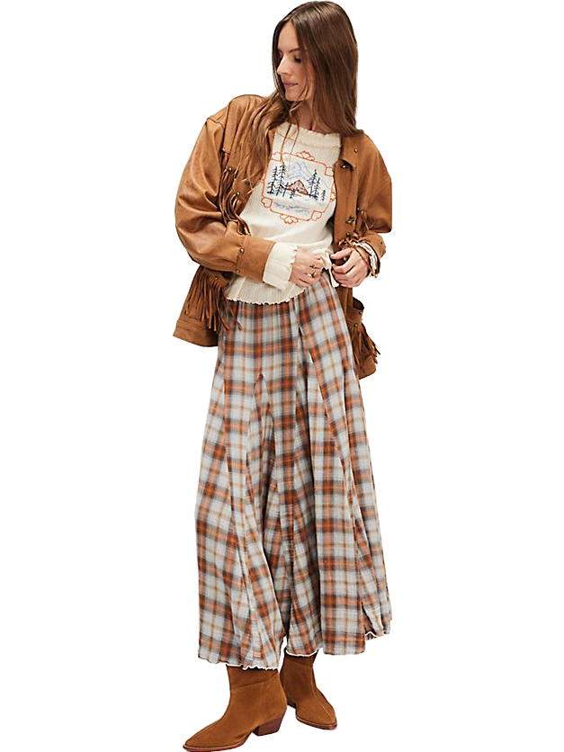 Cp Shades Lily Maxi Skirt - Burnt Orange | Editorialist