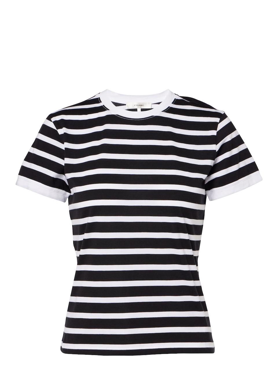 FRAME FRAME Striped Cotton Jersey T-Shirt