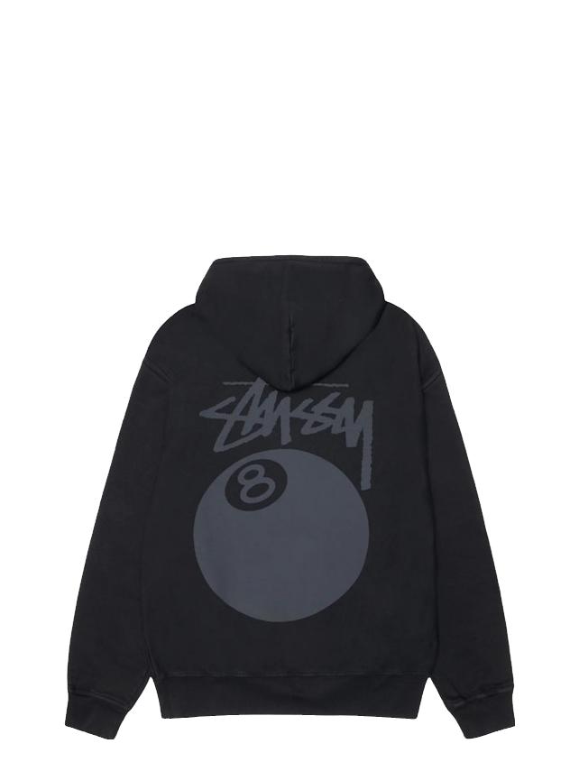 トップス Stussy CPFM 8 BALL PIGMENT DYED HOODIE Stüssy x CPFM 8 Ball Pigment Dyed Hoodie Blue - Sneakerzone
