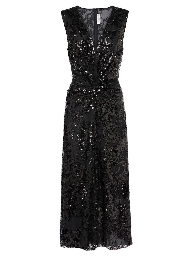 VICTORIA BECKHAM sequined gathered midi dress