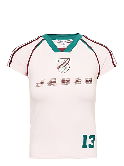 Jaded London No.13 Football Baby Stretch-Jersey T-Shirt S - Pink