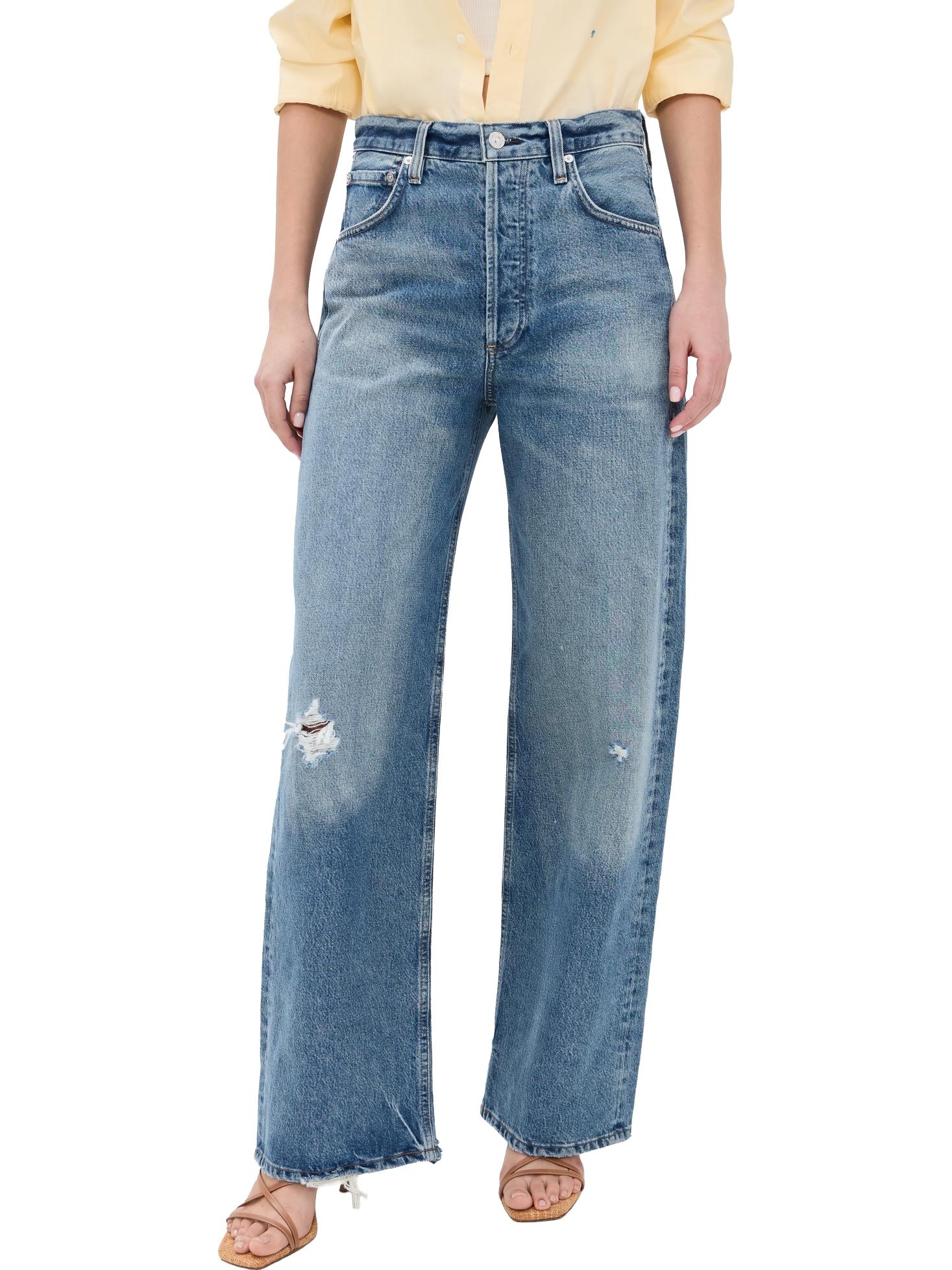 Ayla Baggy Jeans - Blue