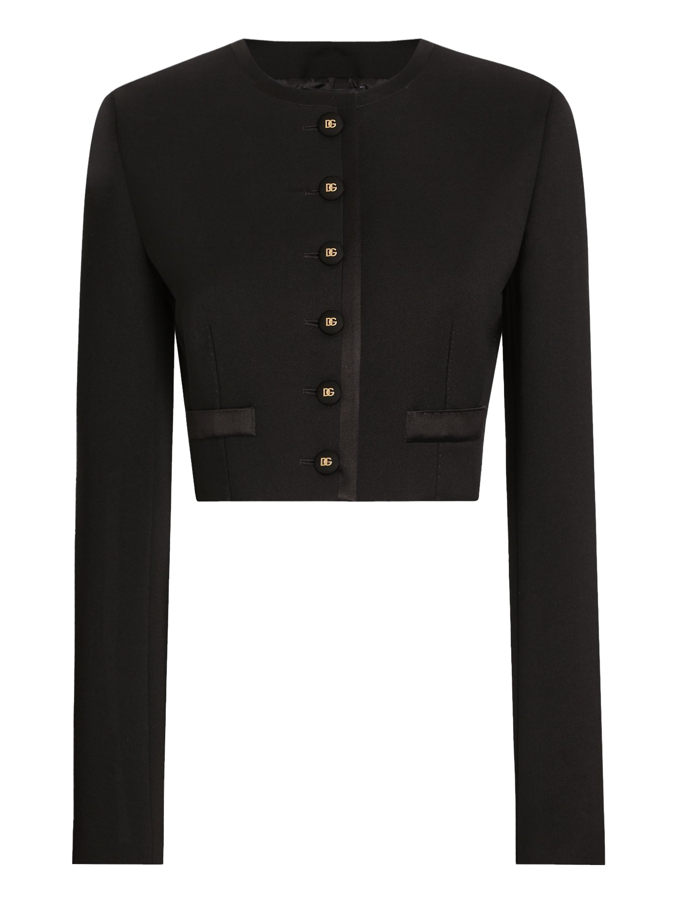 DOLCE & GABBANA Dolce & Gabbana Cropped Wool Jacket