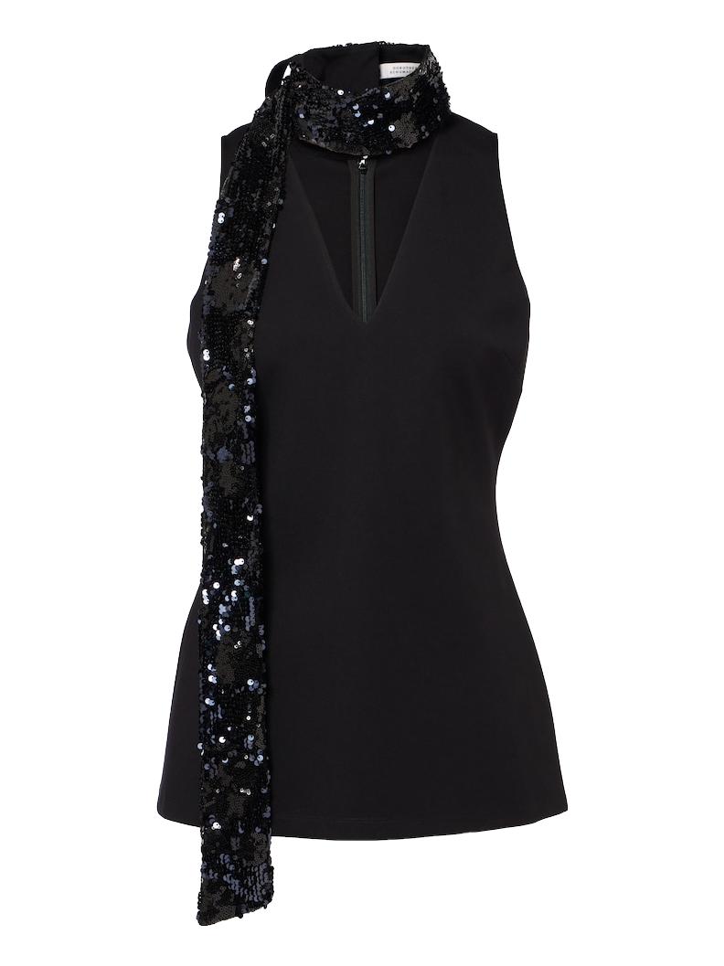DOROTHEE SCHUMACHER Dorothee Schumacher Emotional Essence Sequined Scarf Top