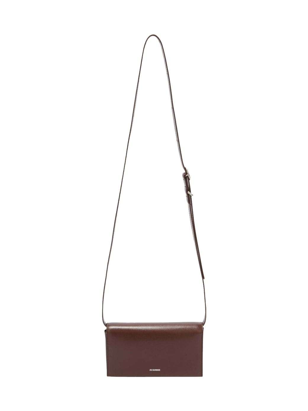 Jil Sander All-Day Crossbody Bag - Brown | Editorialist