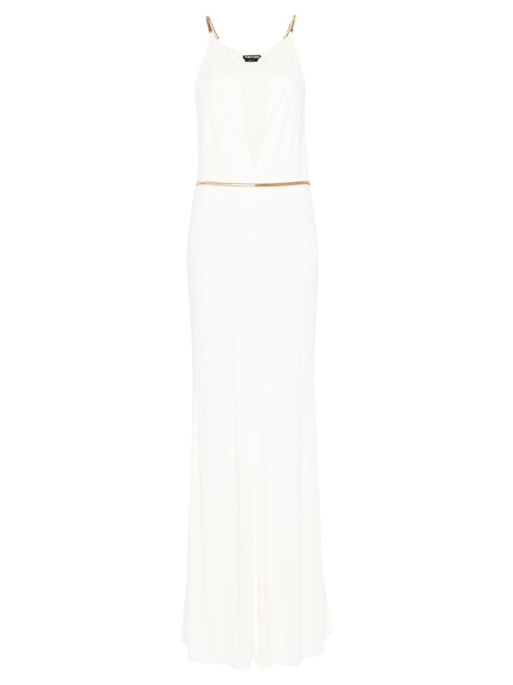 dress gold thread embroidery Yellow Gold Crush Gown with Multicolor Thread Embroidery &am main image 1