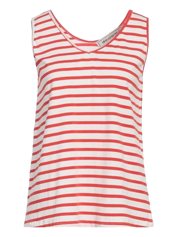 SHIRTAPORTER Striped Jersey Top