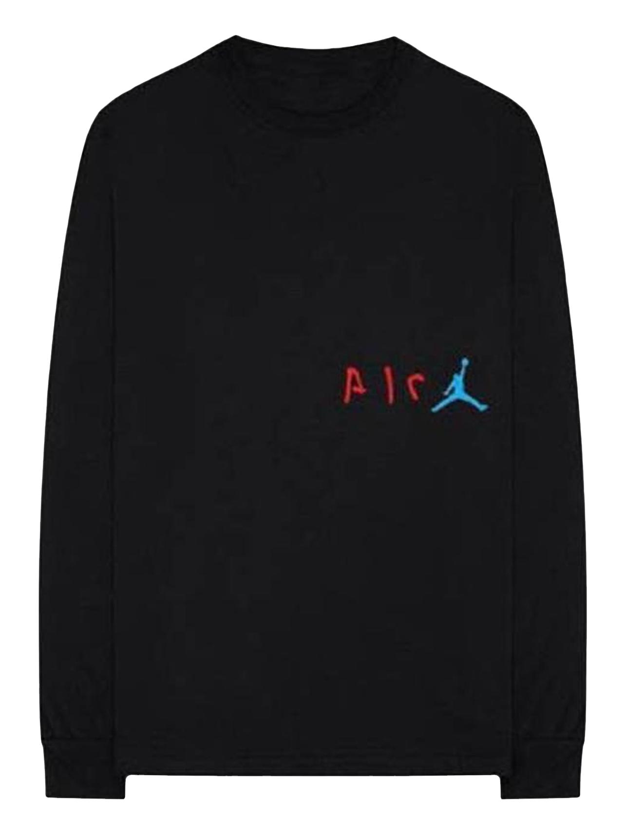 jordan fragment long sleeve tee