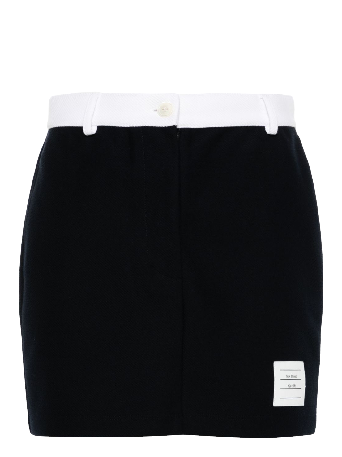 THOM BROWNE Thom Browne Logo-Patch Mini Skirt