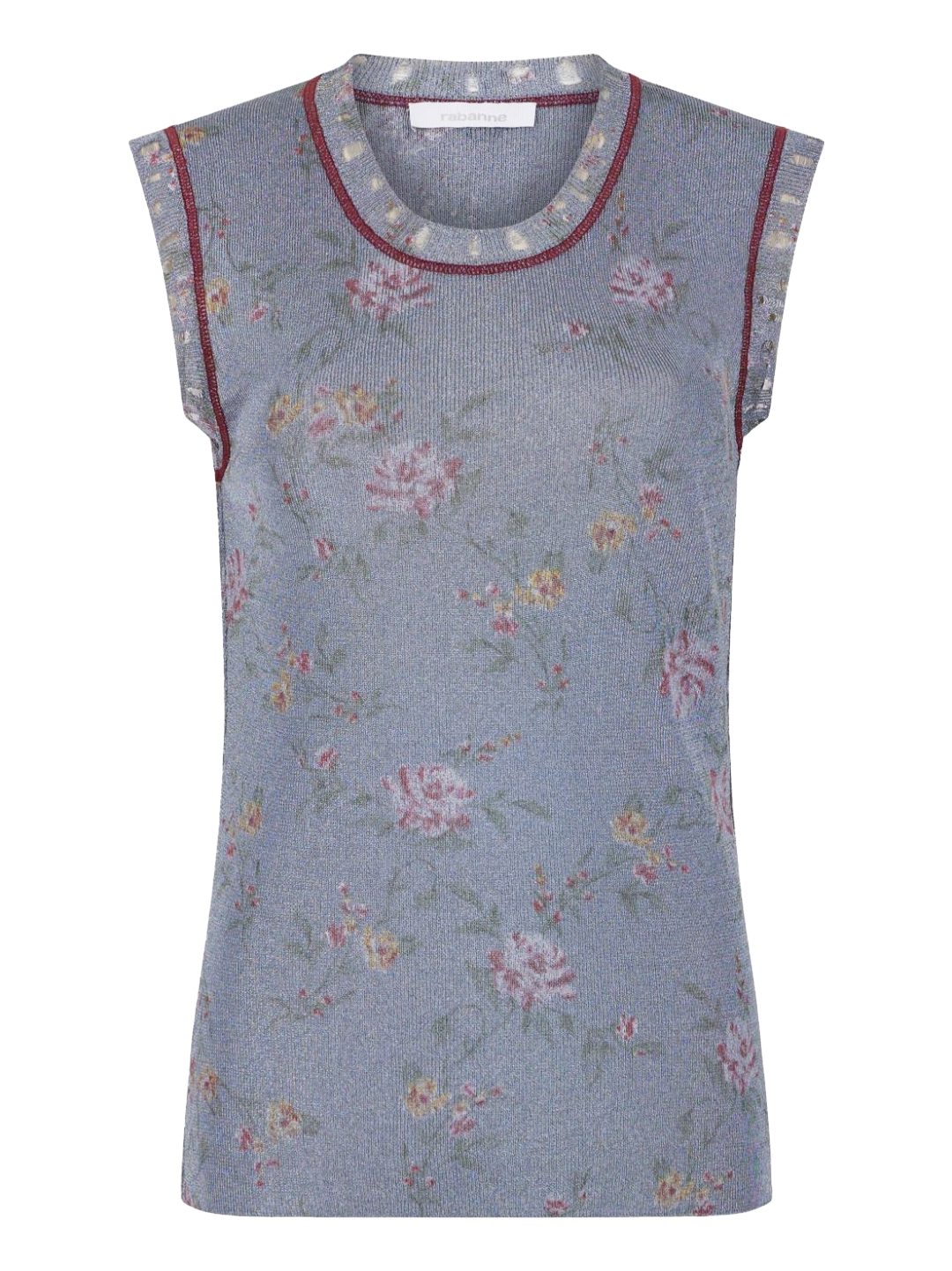 PACO RABANNE Rabanne Floral-Print Tank Top