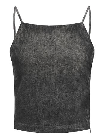 DIESEL® DIESEL Cotton Hemp Blend Denim Top