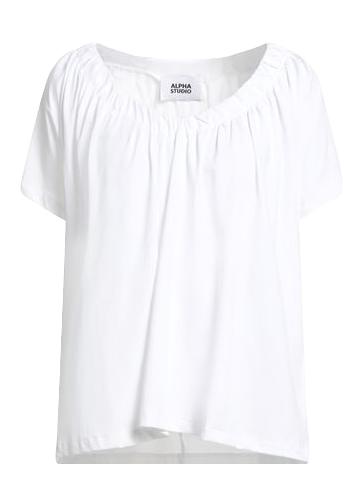 ALPHA STUDIO T-shirt with V-Neck