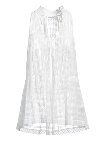 DONDUP DONDUP Embroidered Tulle Top