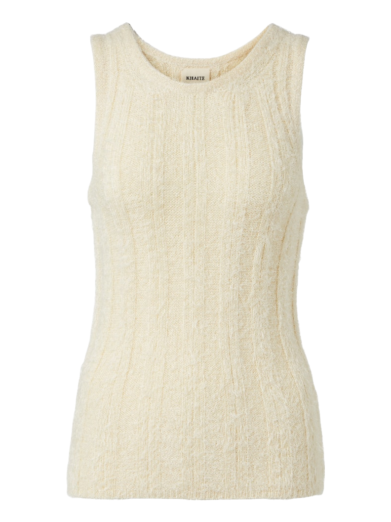 KHAITE Khaite Lena Silk and Cashmere Tank Top