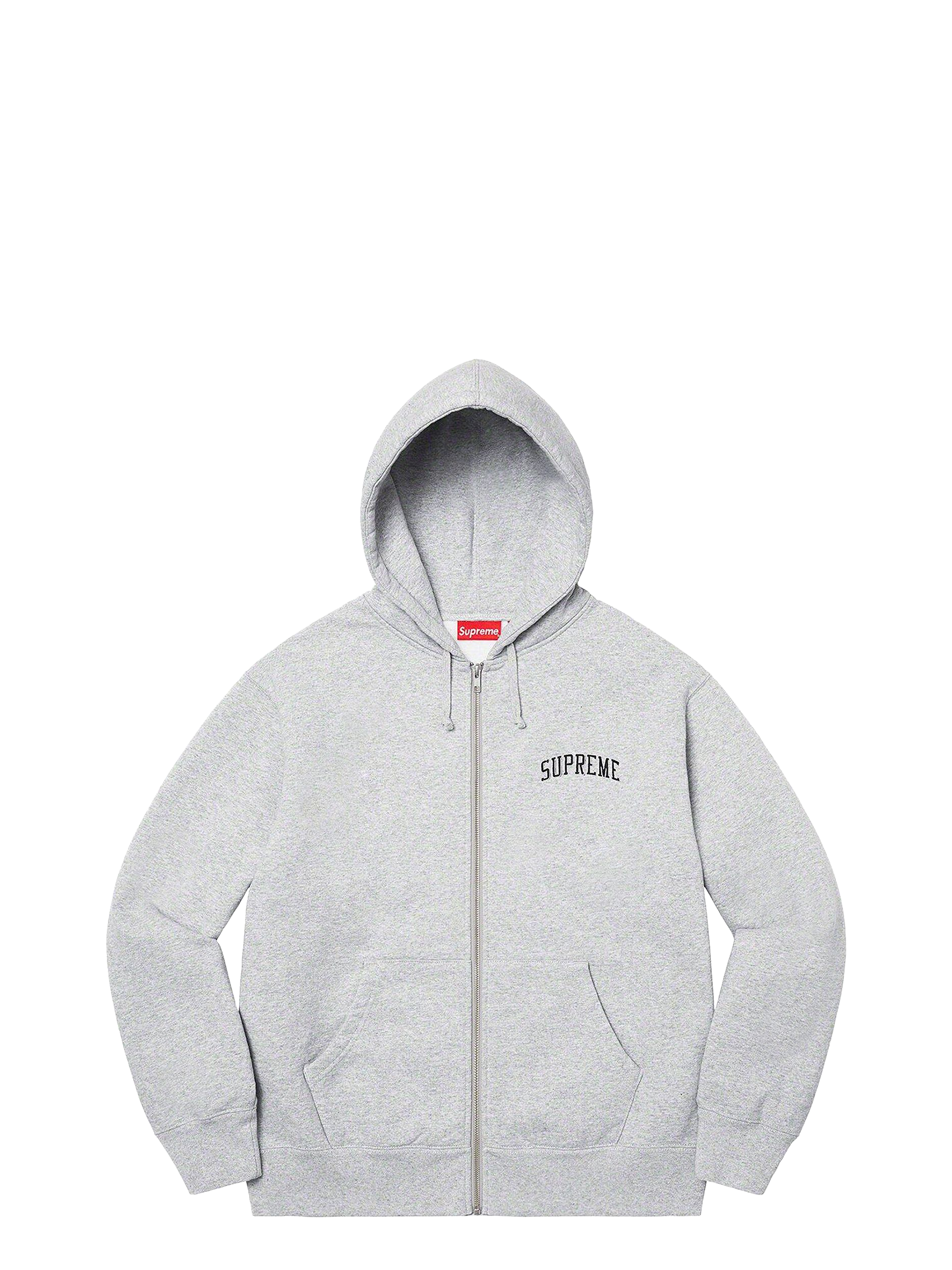 Supreme Doughboy Zip Up Hoodie - Grey | Editorialist