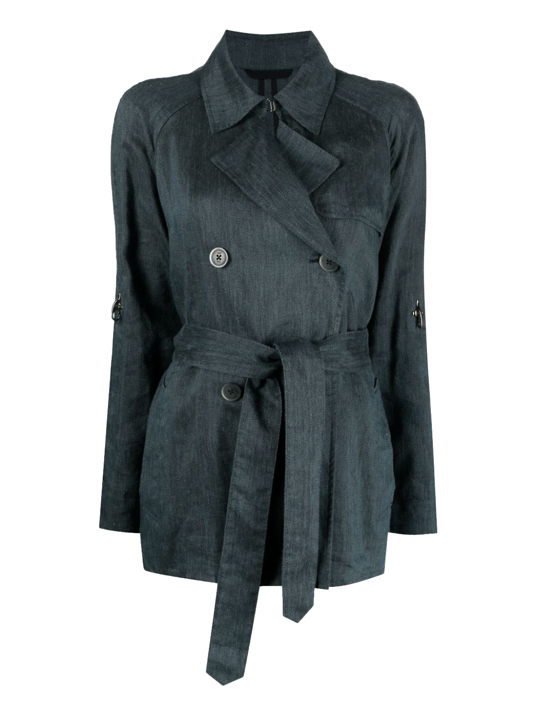 FAY Lobster-Claw Double-Breasted Coat