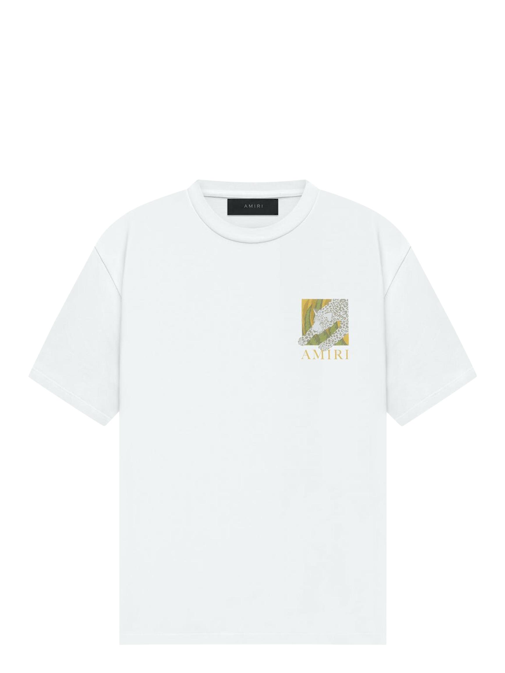 Amiri Logo-Print T-Shirt - White | Editorialist