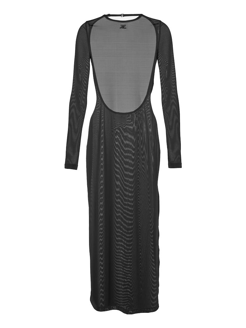 COURREGES Courrèges Open-Back Jersey Midi Dress
