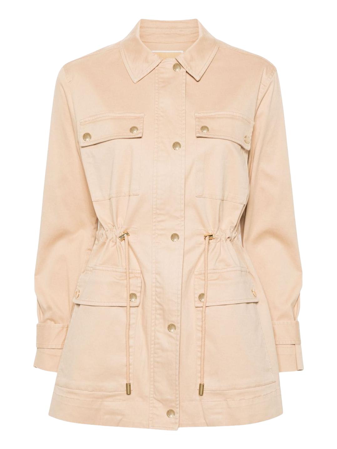 MICHAEL KORS MICHAEL Michael Kors Twill Military Coat