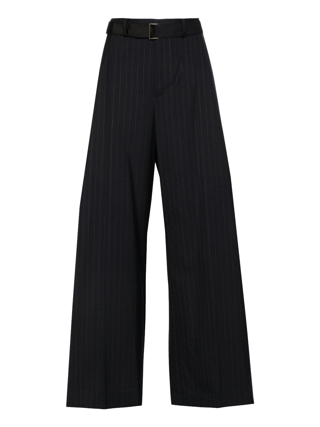 SACAI sacai High-Waisted Wide-Leg Trousers