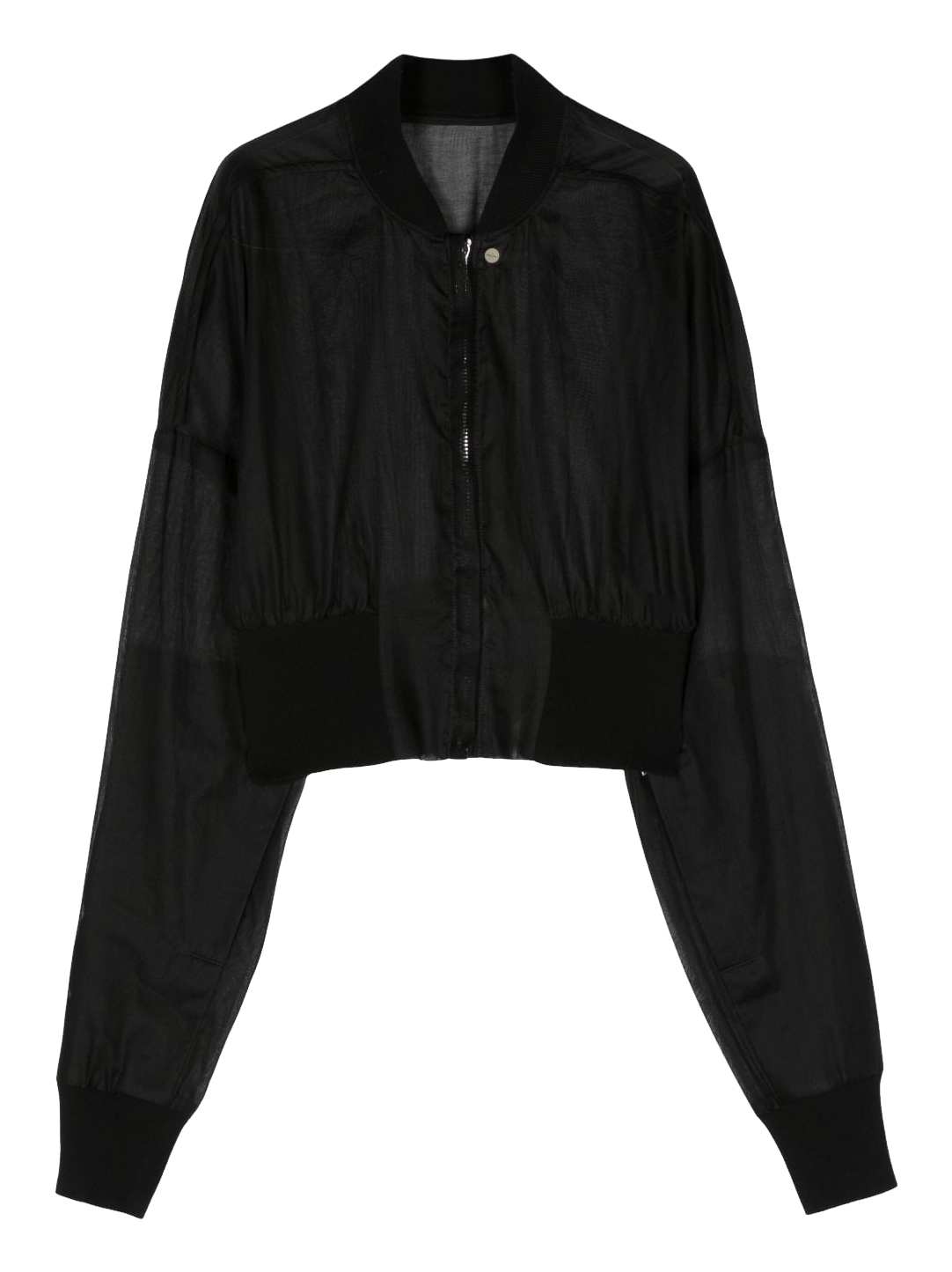 RICK OWENS Rick Owens Flight Semi-Sheer Bomber Jacket