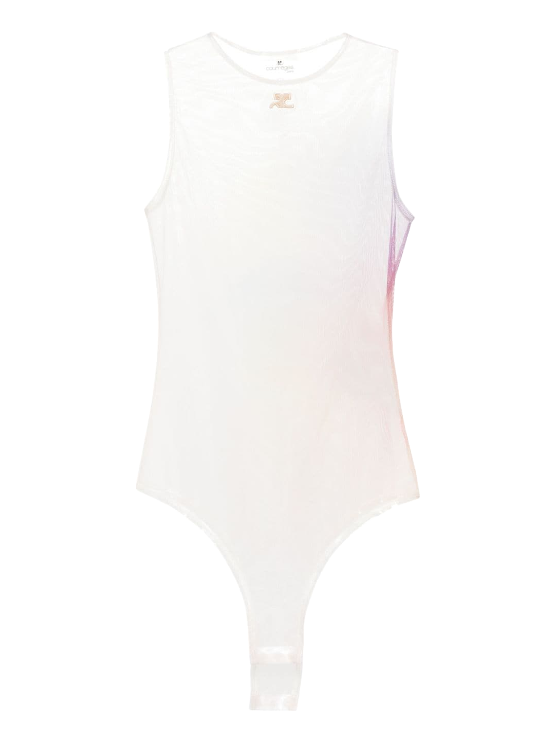 COURREGES Courrèges aura tulle bodysuit