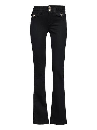 BLUMARINE Denim Flared Leg Jeans