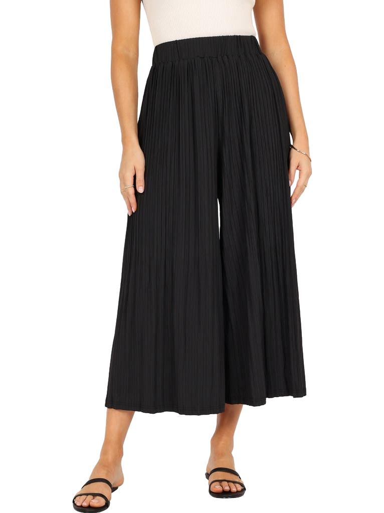 PETAL & PUP Petal & Pup Cher Pleated Wide Leg Pants