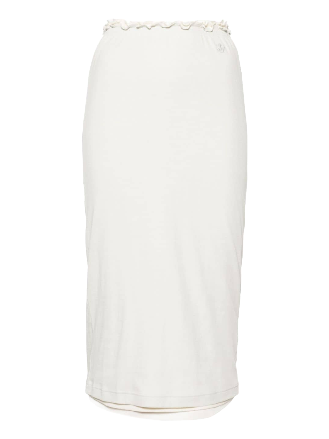 JIL SANDER Jil Sander Layered Cotton Midi Skirt