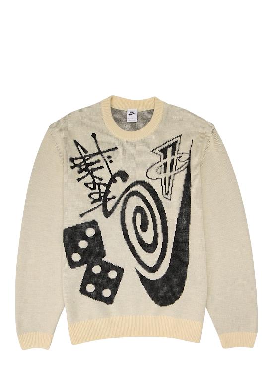 トップス Stussy Orchid Knit Sweater Black Stussy Orchid Knit Sweater Black Men's - SS22 - US