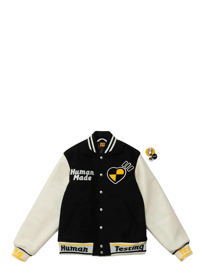 Human Made X Pokemon Varsity Jacket - Navy Blue | Editorialist