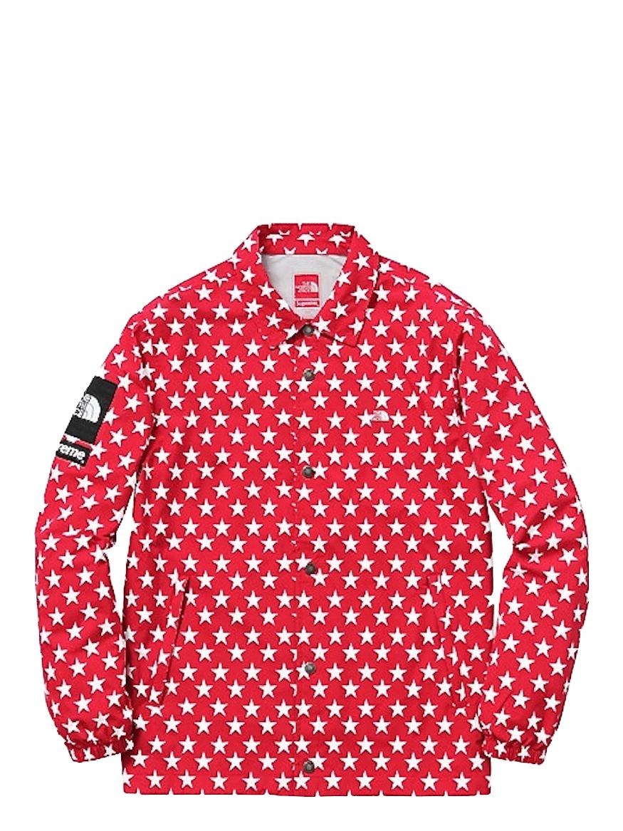 Supreme Arc Denim Coaches Jacket - Red | Editorialist