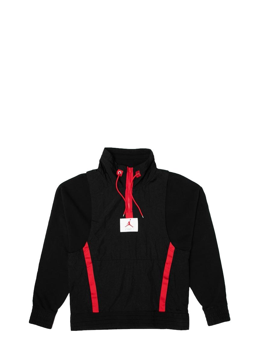 Jordan X Union Nrg Vault Aj Flight Hoodie - Black | Editorialist