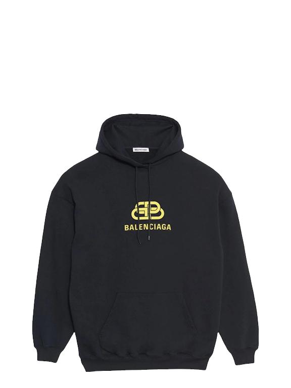 Balenciaga Bb Mode Hoodie - Black | Editorialist