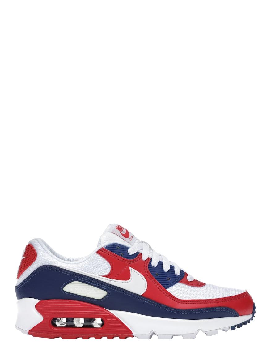 air max 90 blue white and red