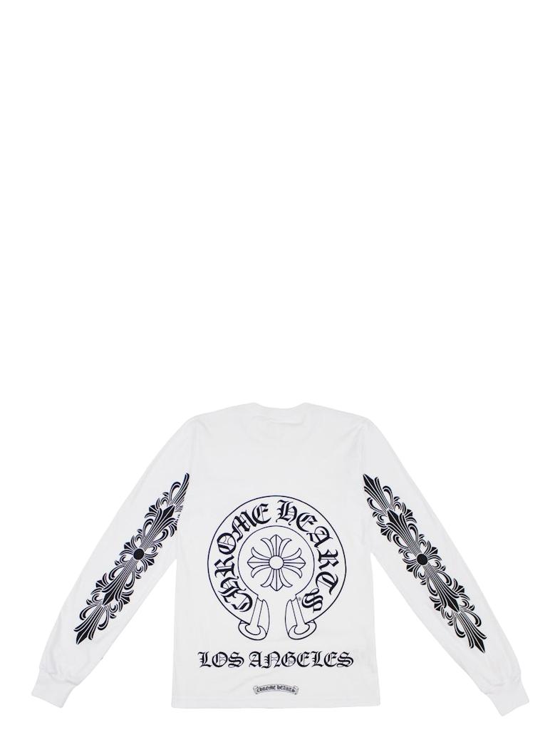 Chrome Hearts Los Angeles Excluisve Long Sleeve T-Shirt - White