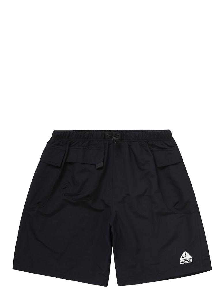 Supreme X Nike Acg Nylon Trail Short - Black | Editorialist