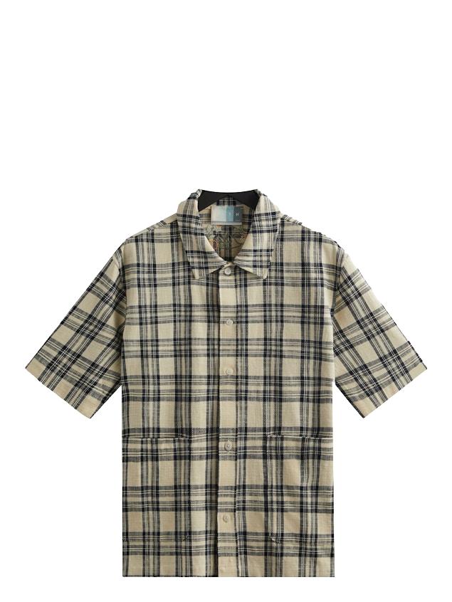 Kith Jumbo Houndstooth Overshirt - Bitters | Editorialist