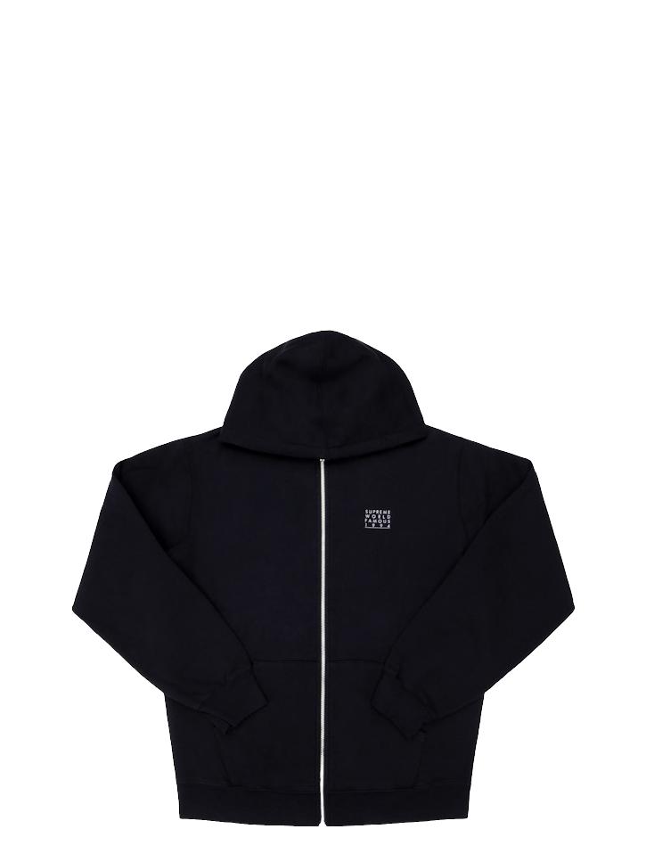 トップス Supreme x Champion Zip Up Hooded Navy Supreme Champion Arc Logo Zip Up Sweat Navy Fall/Winter 2017
