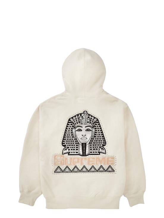 Supreme Stars Studded Hooded Sweatshirt - Dusty Gold | Editorialist
